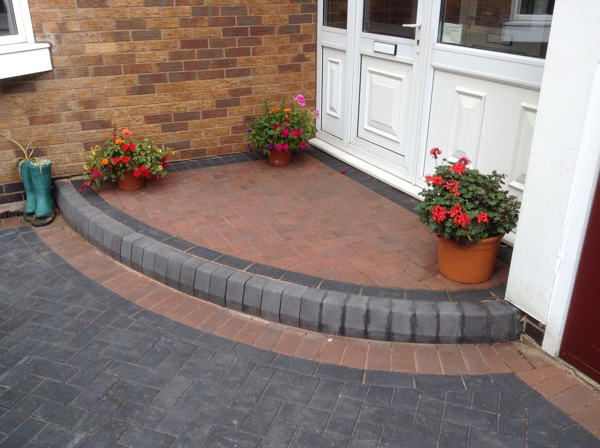 Doorway Steps & Patterns - Prestige Drives Northants